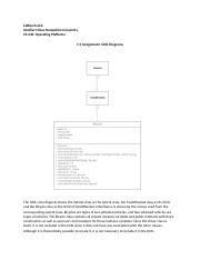 Assignment UML Diagrams Docx LaNise Essick Southern New Hampshire University CS