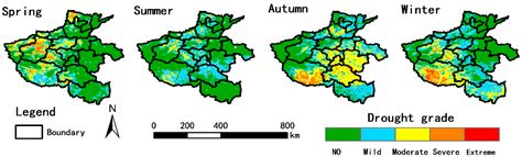 Temporal And Spatial Characteristics Of Agricultural Drought Based On