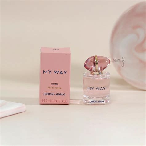 Giorgio Armani 亞曼尼 我的方式 粉漾版 My Way Nectar 淡香精 7ml Q版香水