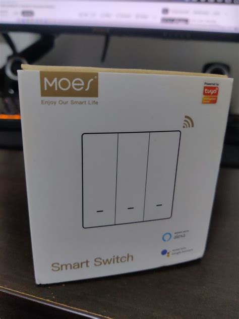 WiFi Smart Push Button Switch 2 Gank Requires Neutral Wire TV Home Appliances TV