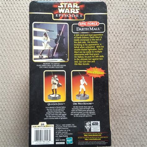 Star Wars Episode 1 Epic Force Darth Maul Hobbies And Toys Toys And Games