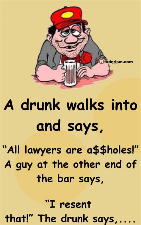 a drunk walk into bar readerism