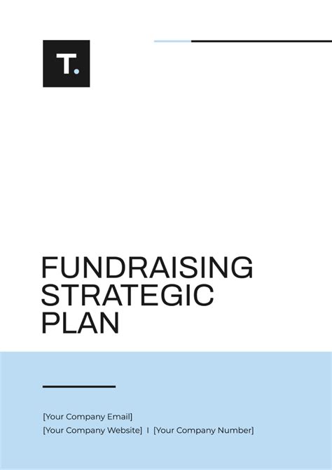 Free Fundraising Strategic Plan Template To Edit Online