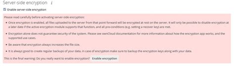 Controlvm Client Portal Enable Server Side Encryption In Owncloud