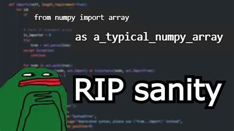 Making Python Imports 1000 Worse Youtube