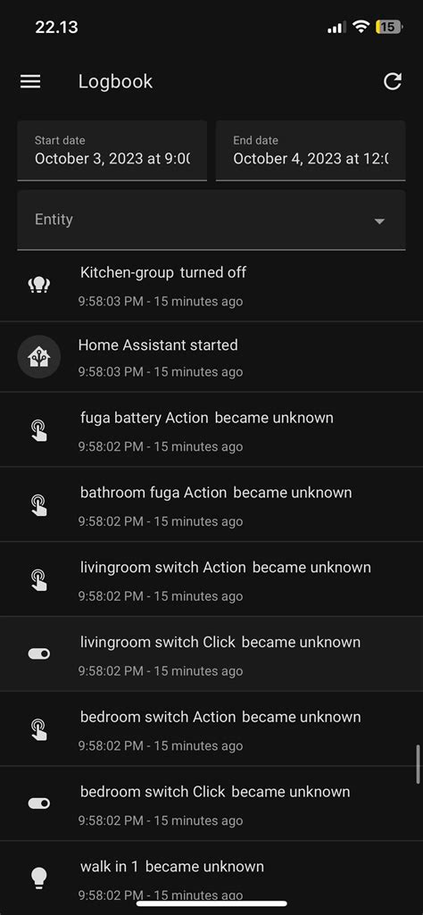 Homeassistant Restarting When Coming Home Rhomeassistant