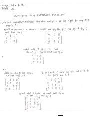 CHAPTER MATRIX OPERATIONS Pdf Course Hero