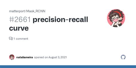 Precision Recall Curve · Issue 2661 · Matterport Mask Rcnn · Github