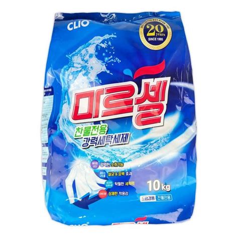 Hplusmall 마르셀 찬물 전용 세탁세제 10kg Owbfe7b6 핫트랙스