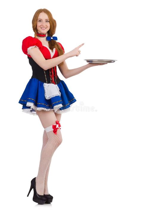 German Girl Stock Image Image Of Bavarian Isolated 41223525