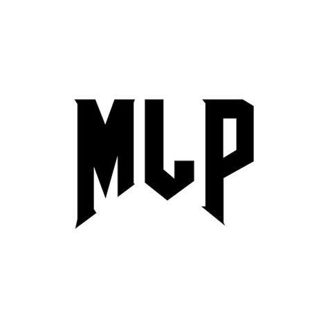 기술 회사 Mlp의 글자 로고 디자인 Mlp 로고 디자인 검은색과 색 컬러 조합 Mlp 로그 Mlp 터 Mlp 디자인 Mlp 아이콘 Mlp 알파 Mlp 타이포그래피 로고