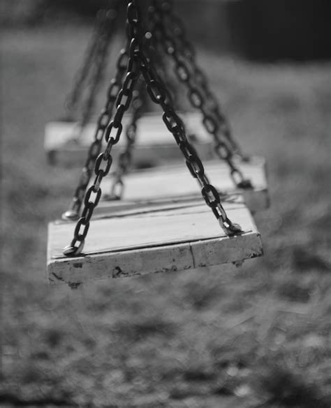 Premium Photo Swing In Playground