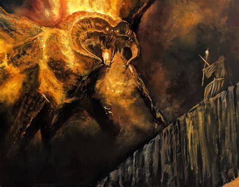 You Cannot Pass Digital File Download Etsy Uk Balrog Canvas