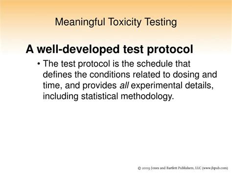 PPT Chapter 20 Toxicity Testing PowerPoint Presentation Free Download ID 3594459