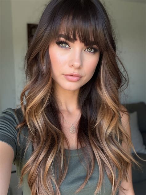 رنگ موی قهوه ای و بلوند ترند که به موهای فرق، چتری و یک طرفه میاد