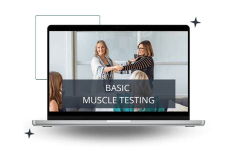 Basic Muscle Testing Course My Healthy Beginning