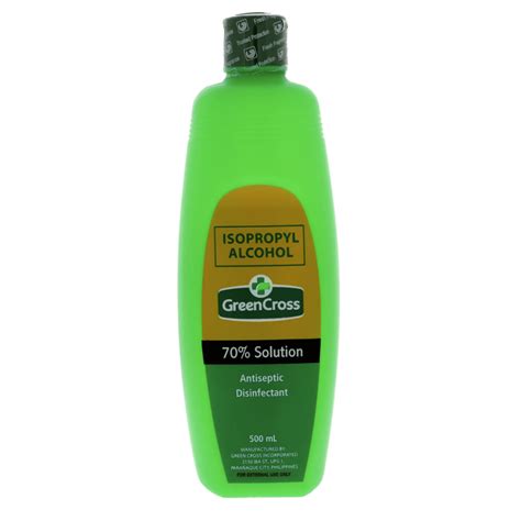 Green Cross Isopropyl Alcohol 500ml Bahrain Bitware Store