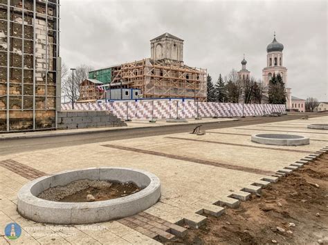Валдай / Валдайский сайт / Фото дня: на реконструируемой площади ...