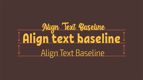 AlignTextBaseline AISCRIPTS