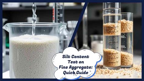 Silt Content Test On Fine Aggregate Quick Guide Kpstructuresin