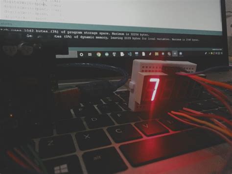 Kenula W On Linkedin Seven Segment Display With Arduino Uno Number 7