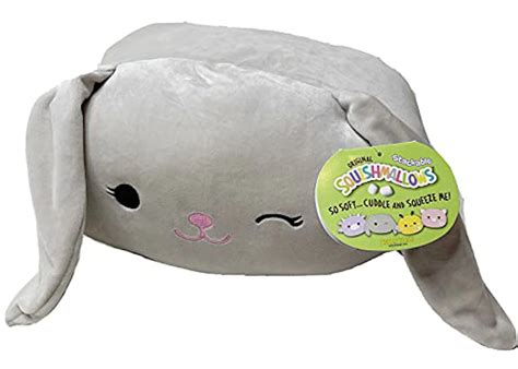 Squishmallow Stackables Blake The Bunny 12 Inch Gray Plush Us