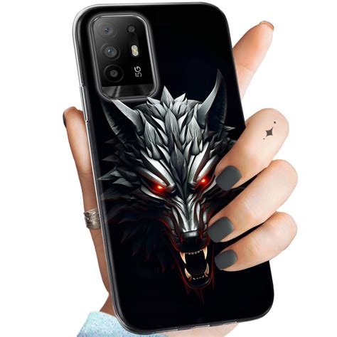 Etui Do Oppo Reno 5Z Wzory Wiedźmin Witcher Biały Wilk Dziki Gon Obudowa Oppo Sklep EMPIK COM