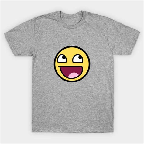 Awesome Face Epic Smiley - Awesome Face - T-Shirt | TeePublic