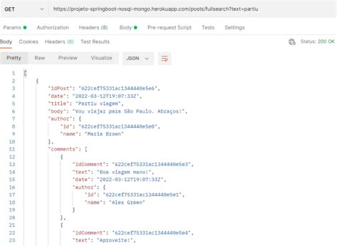 Github Rafaelsulimannprojeto Spring Mongodb Docker Api Restful De Um Projeto De Posts Onde