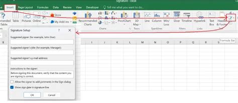 How To Add A Signature In Excel 2 Methods Explained Geeksforgeeks