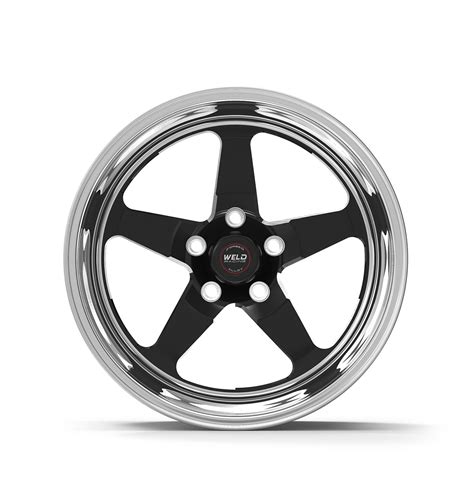 Weld Wheels Rt S S71 18x90 5x45 High Pad 61 Bs 28mm Black