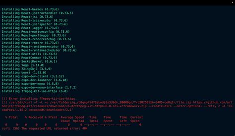 Ios Getting Issue While Setting Up React Native Project With Ffmpeg Kit Stack Overflow