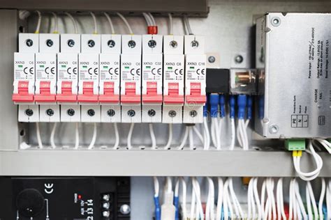 Voltage Distributor With Circuit Breakers New Automated System Of