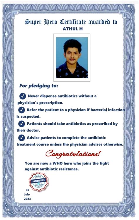 Athul H On Linkedin Antibiotics