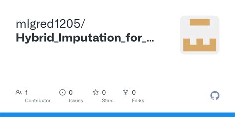 github mlgred1205 hybrid imputation for missing values