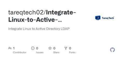 Github Tareqtech02integrate Linux To Active Directory Ldap