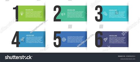 Steps Business Data Visualization Timeline Process Stock Vector Royalty Free 2288562011