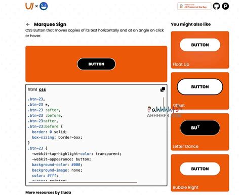 100个 Css按钮点击效果：ui Buttons A姐分享