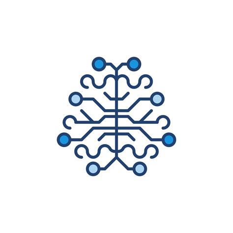 Ai Or Ml Brain Vector Concept Colored Icon Or Sign 12777742 Vector Art At Vecteezy