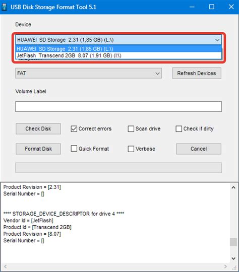Usb Disk Storage Format Tool