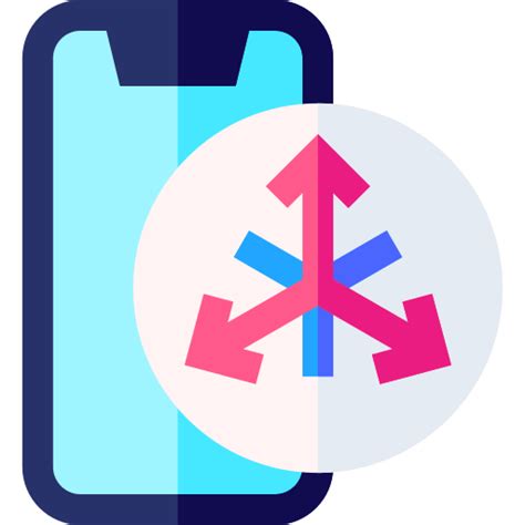 Accelerometer Sensor Basic Straight Flat Icon