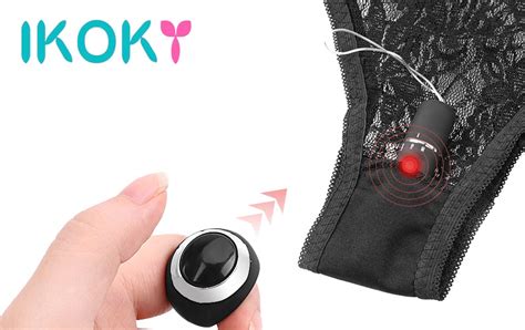 IKOKY Finger Ring Vibrator Wireless Remote Control Wearable Bullet Vibrator Panty Sex Toys For