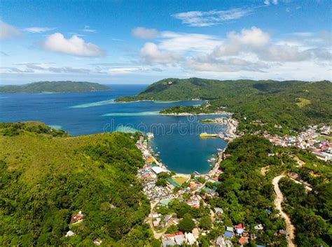 Coastal City In Romblon Island Romblon Philippines Stock Image