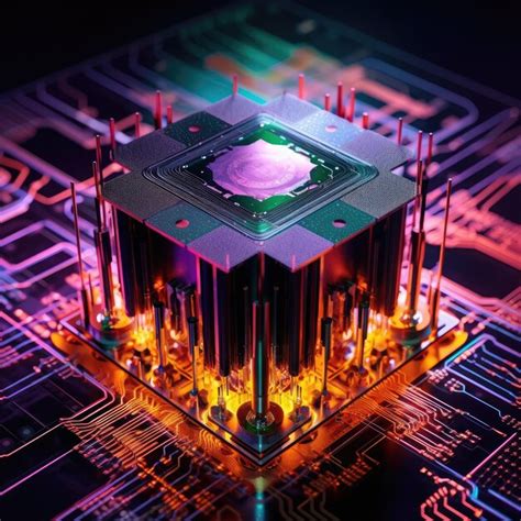 premium ai image computing and quantum technology generative ai