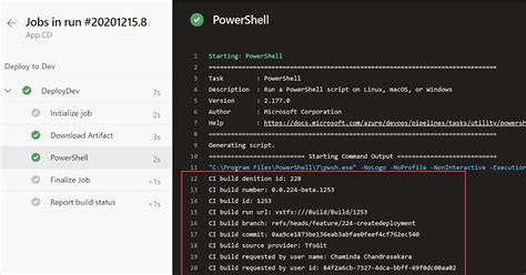 Chamindas Devops Journey With Msft Obtaining Build Number Build Id Etc Of Another Ci Build