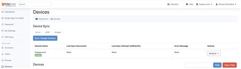 Google Device Sync