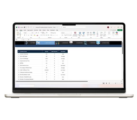KPI Tracker Excel Template KPI Dashboard Excel Excel Projects
