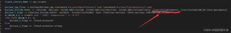 Intel Sgx学习笔记（10）：sgx项目openssl在app和encalve中使用的配置问题和openssl库的路径配置问题怎么在enclave中使用sgx Openssl Csdn博客