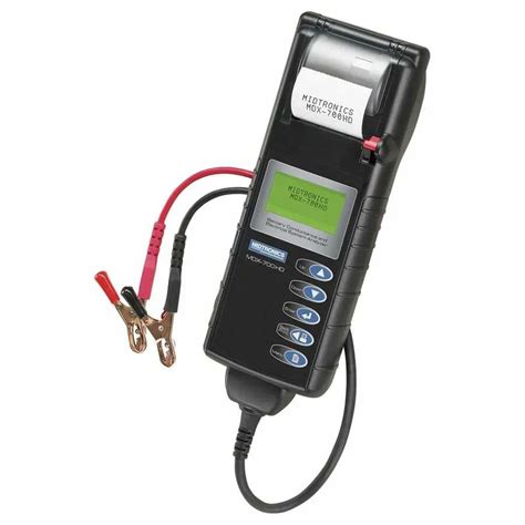 Heavy Duty Battery And Electric System Analyzer W Integrated Pri