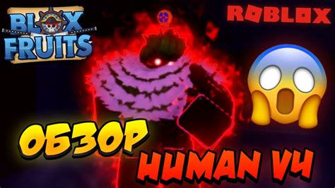 [БФЧИК] ОБЗОР ФУЛЛ Human V4 в БЛОКС ФРУТС 😱 Roblox Blox Fruits Youtube